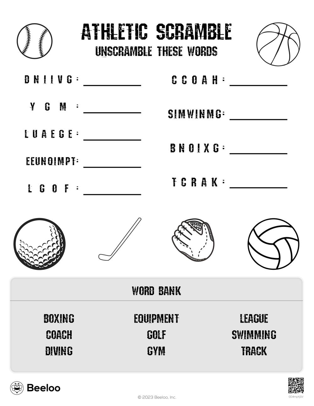 Printable Word Scrambles Prntbl concejomunicipaldechinu gov co