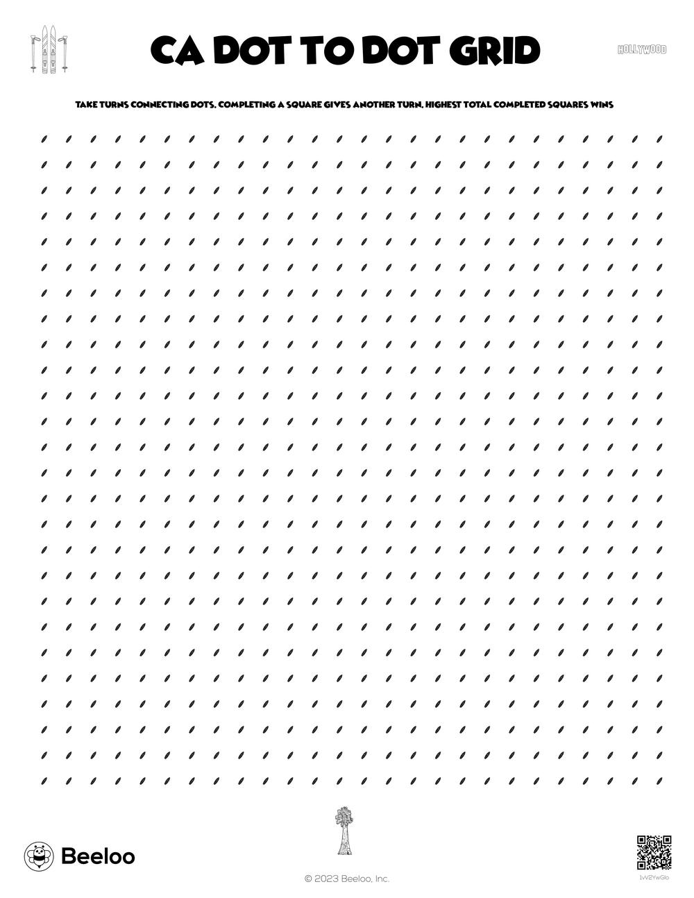 CA Dot To Dot Grid Beeloo Printable Crafts And Activities For Kids