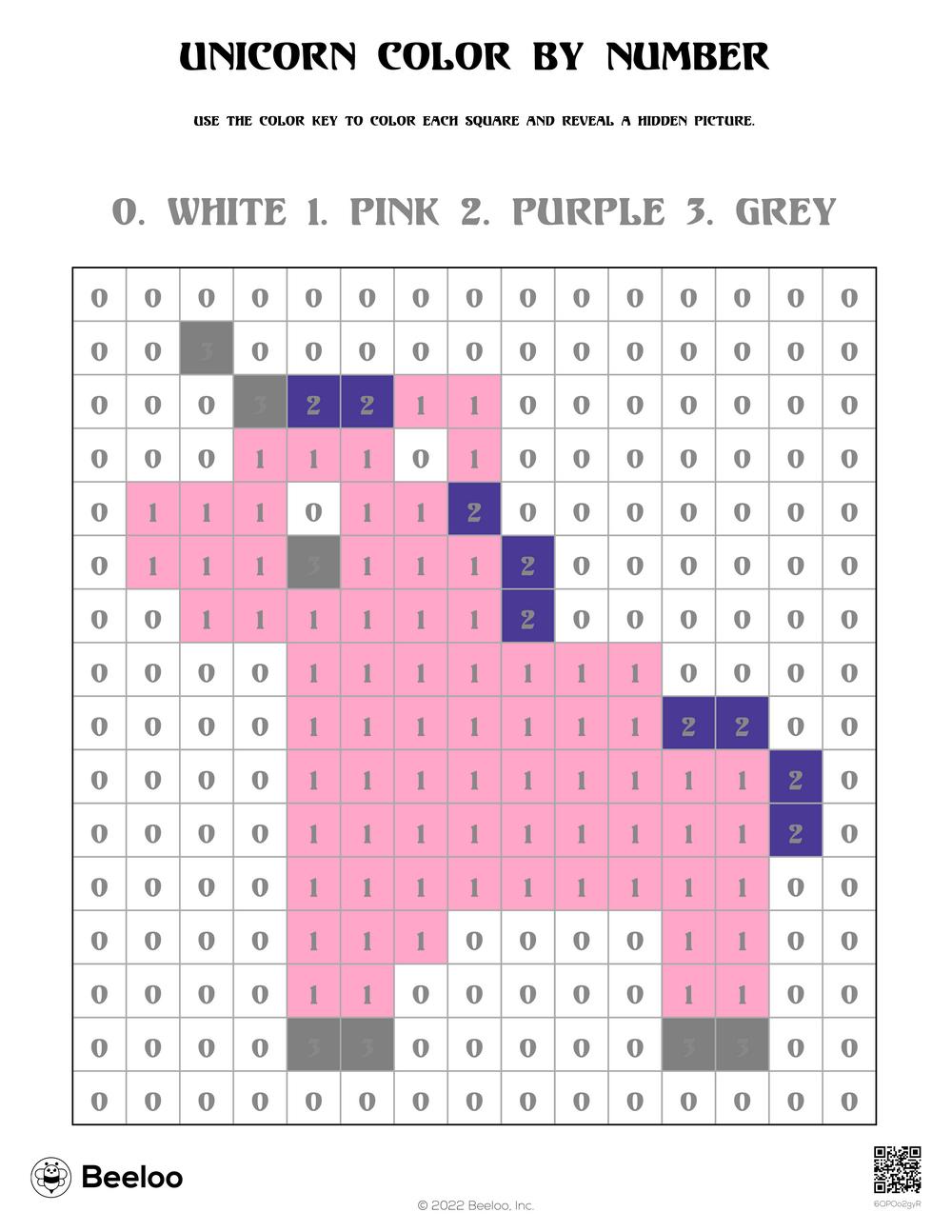 Unicorn Color By Number Beeloo Printable Crafts For Kids 6QPOo2gyR Unicorn Color By Number Beeloo Printable Crafts For Kids 6QPOo2gyR