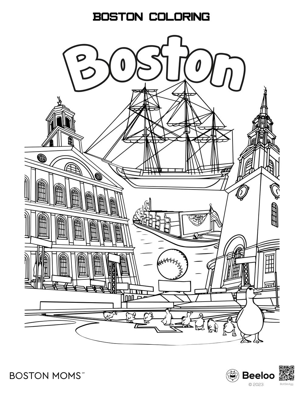 Boston themed Coloring Pages Beeloo Printable Crafts And Activities Boston themed Coloring Pages Beeloo Printable Crafts And Activities