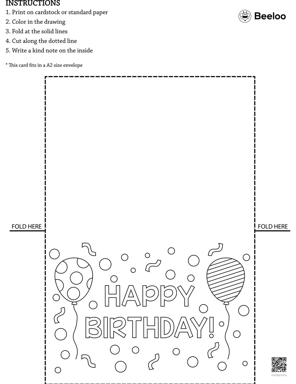 Birthday themed Greeting Cards Beeloo Printable Crafts And Activities Birthday themed Greeting Cards Beeloo Printable Crafts And Activities