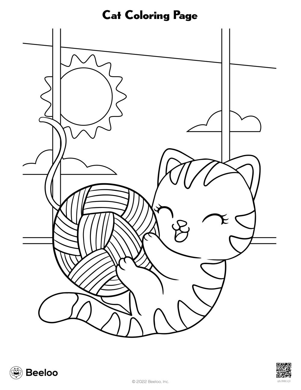 Cat Coloring Page Beeloo Printable Crafts For Kids q6JB8LVj3 Cat Coloring Page Beeloo Printable Crafts For Kids q6JB8LVj3